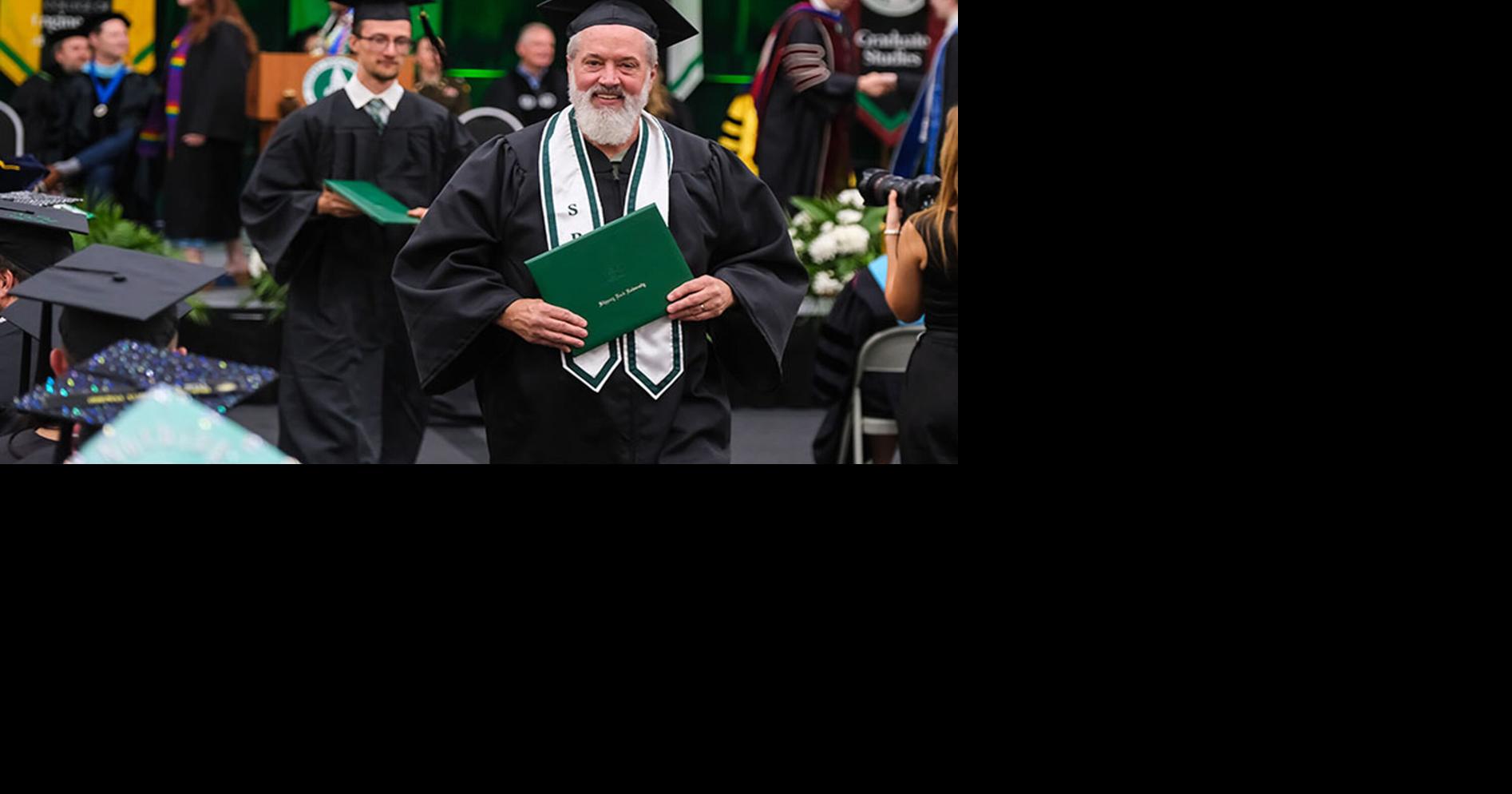 SRU graduate Joe Coudriet, 64, finishes degree he started 47 years ago | Lifestyles ...