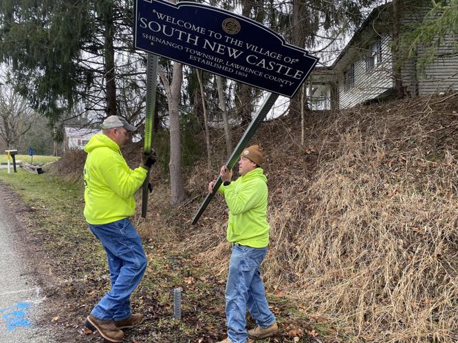 Merger marked by new road signs | Local News | ncnewsonline.com
