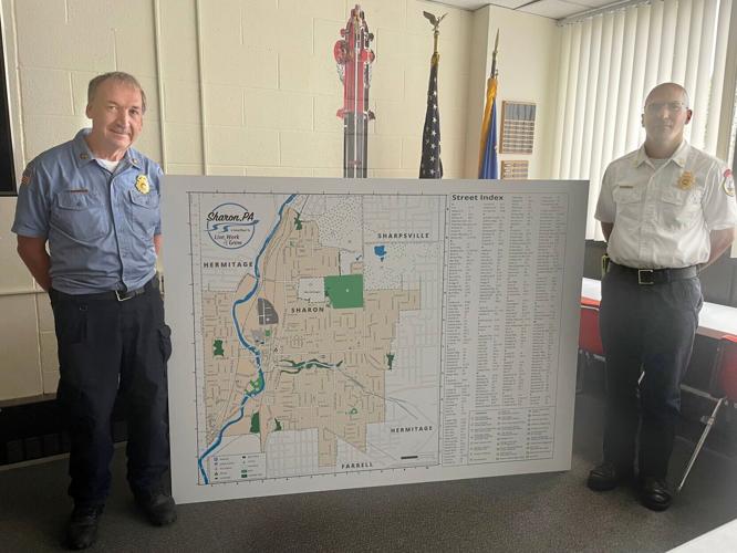 Updating official Sharon city map was a 2-year journey | Local News ...