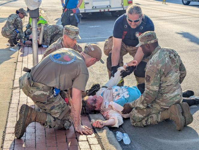 Mock casualty provides training opportunity in Ellwood City | Local ...
