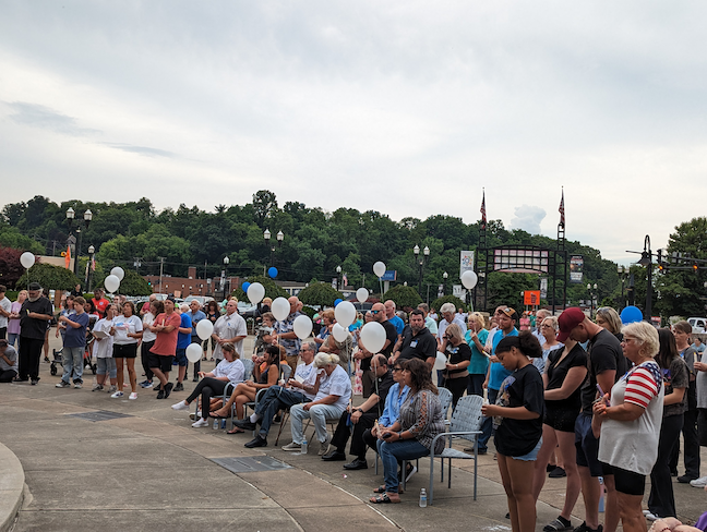 Dozens turn out at vigil for Iris Alfera | Local News | ncnewsonline.com