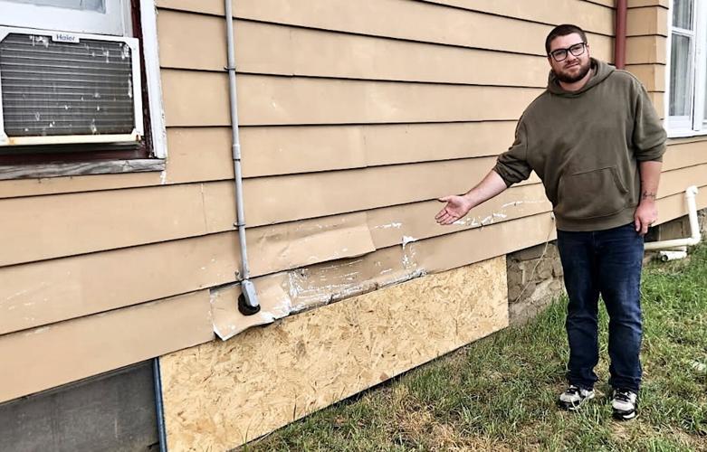 Car strikes North Hill home in two-vehicle crash | Local News ...