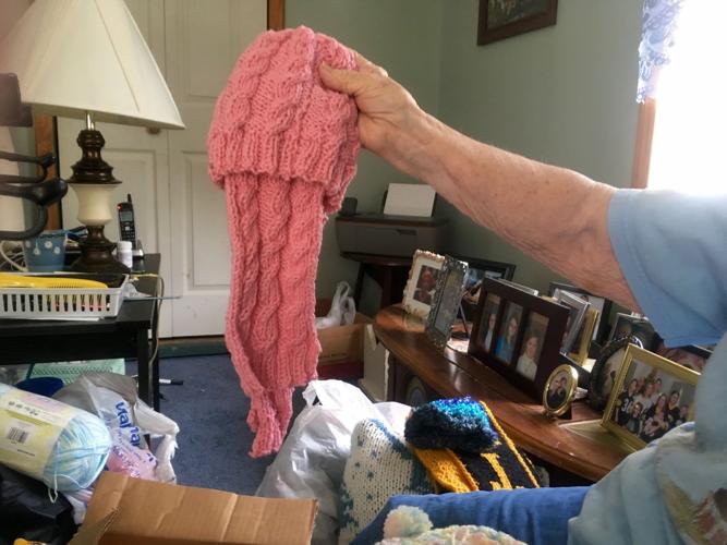 A good yarn — thoughtful woman helps others with talent | News ...