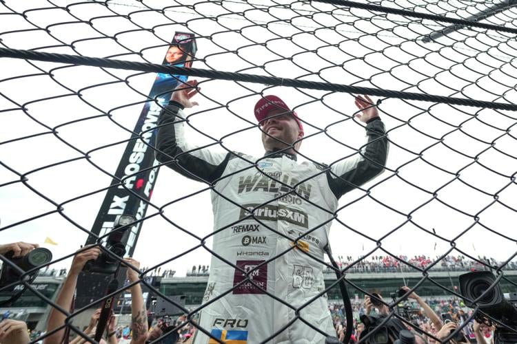 Felix Rosenqvist is savoring a busy schedule as the spoils of victory ...
