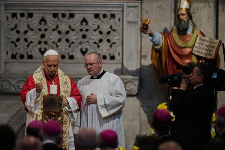 Pope Leo XIV exalts first American saint Cabrini as a model for ...