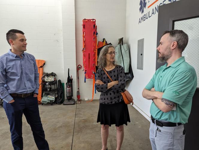 State health secretary marks EMS Week with New Castle visit | Local ...
