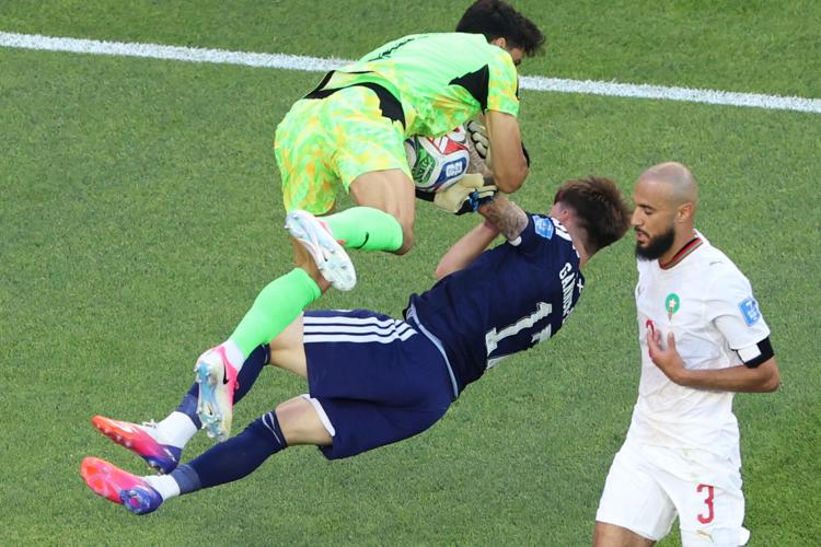 Ismael Saibari scores in second minute to lift Morocco over Scotland 1 ...