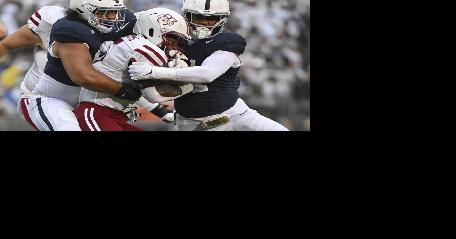 No. 6 Nittany Lions bully Massachusetts on homecoming | Sports ...