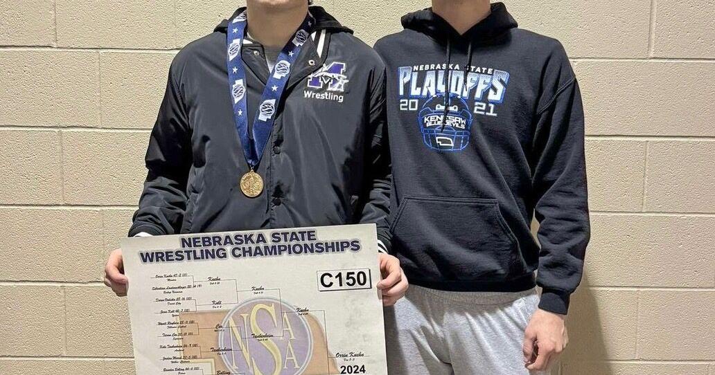 Orrin Kuehn Pictured with Nick Kuehn | | nebraskanewsservice.net