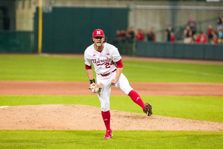 PHOTO: Evans' walk-off HR defeats Indiana 5-2 on senior night ...