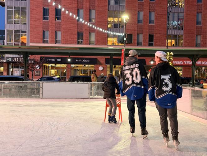Looking behind the scenes of the Railyard Ice Rink in downtown Lincoln ...