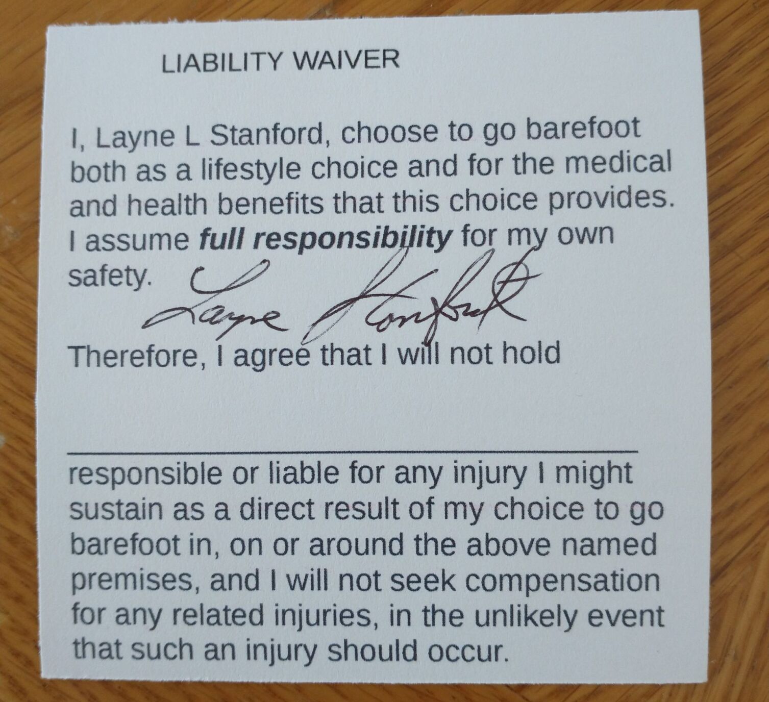 No shoes, no service? Not exactly; barefooting is growing lifestyle ...