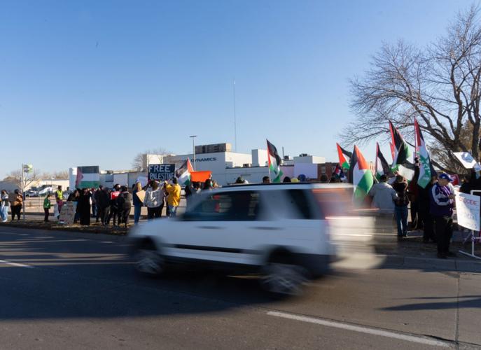 Nebraskans protest one of world’s largest weapon developers ...