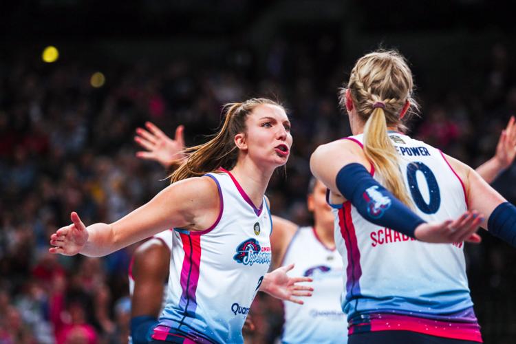 PHOTO: Supernovas set professional volleyball attendance record against ...