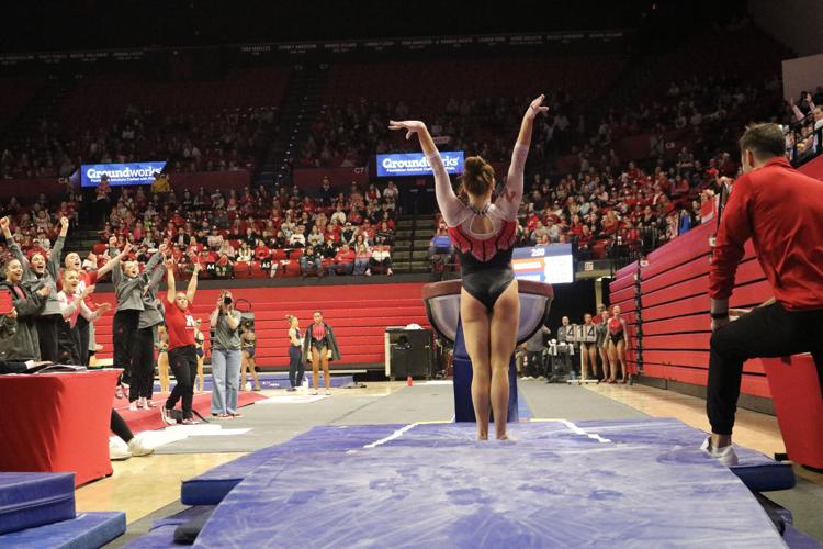 Nebraska Gymnastics clipped by Michigan | Unlimited Sports ...