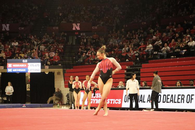 Nebraska Gymnastics clipped by Michigan | Unlimited Sports ...