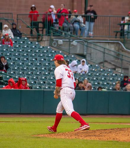 PHOTO: Jackson Brockett throws no-hitter in 8-0 win over Kansas State ...