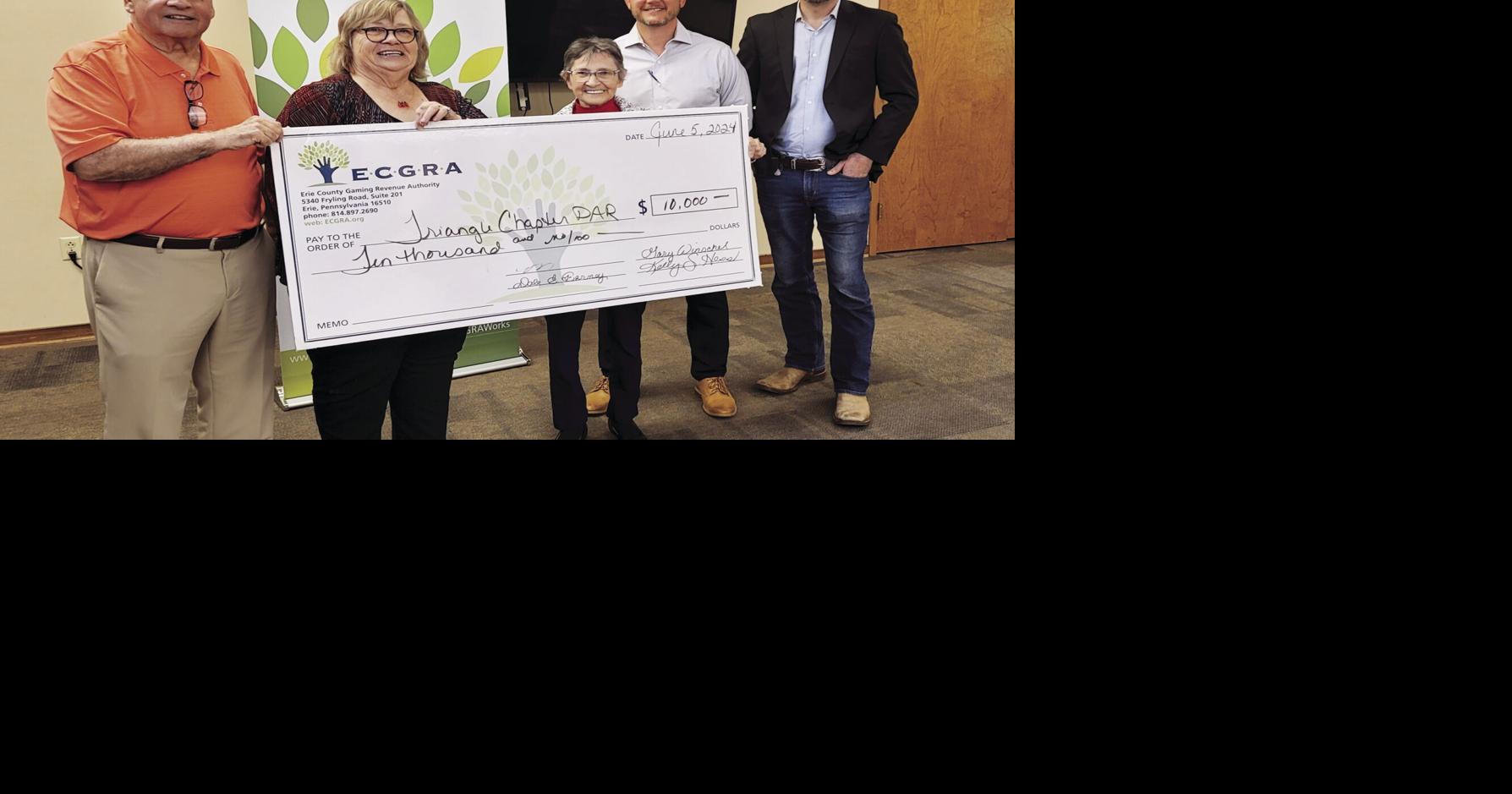 Triangle Chapter DAR receives $10,000 ECGRA grant | News | nenjnews.com