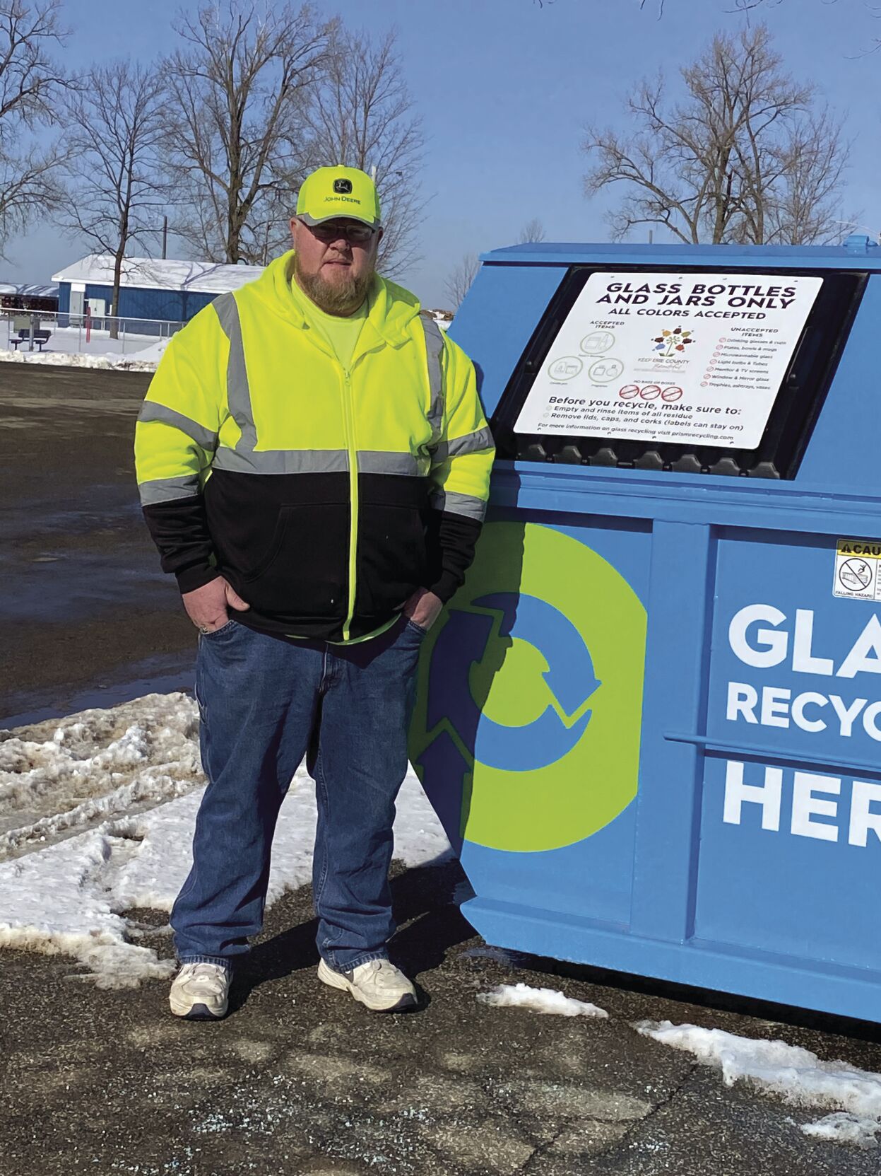 Prism Glass Recycling blue boxes provide free recycling option | News ...