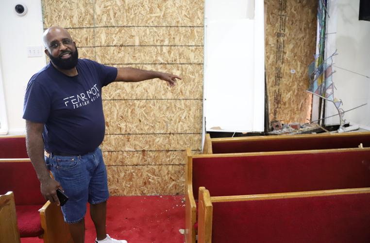 Pastor calls on city to take action after speeding car crashes through ...