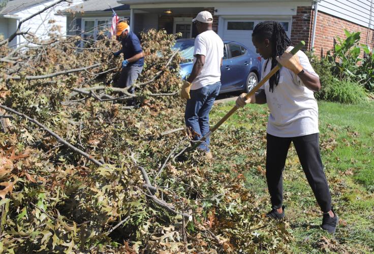 Volunteers help clean up storm debris in Brookside, Cherokee Woods ...