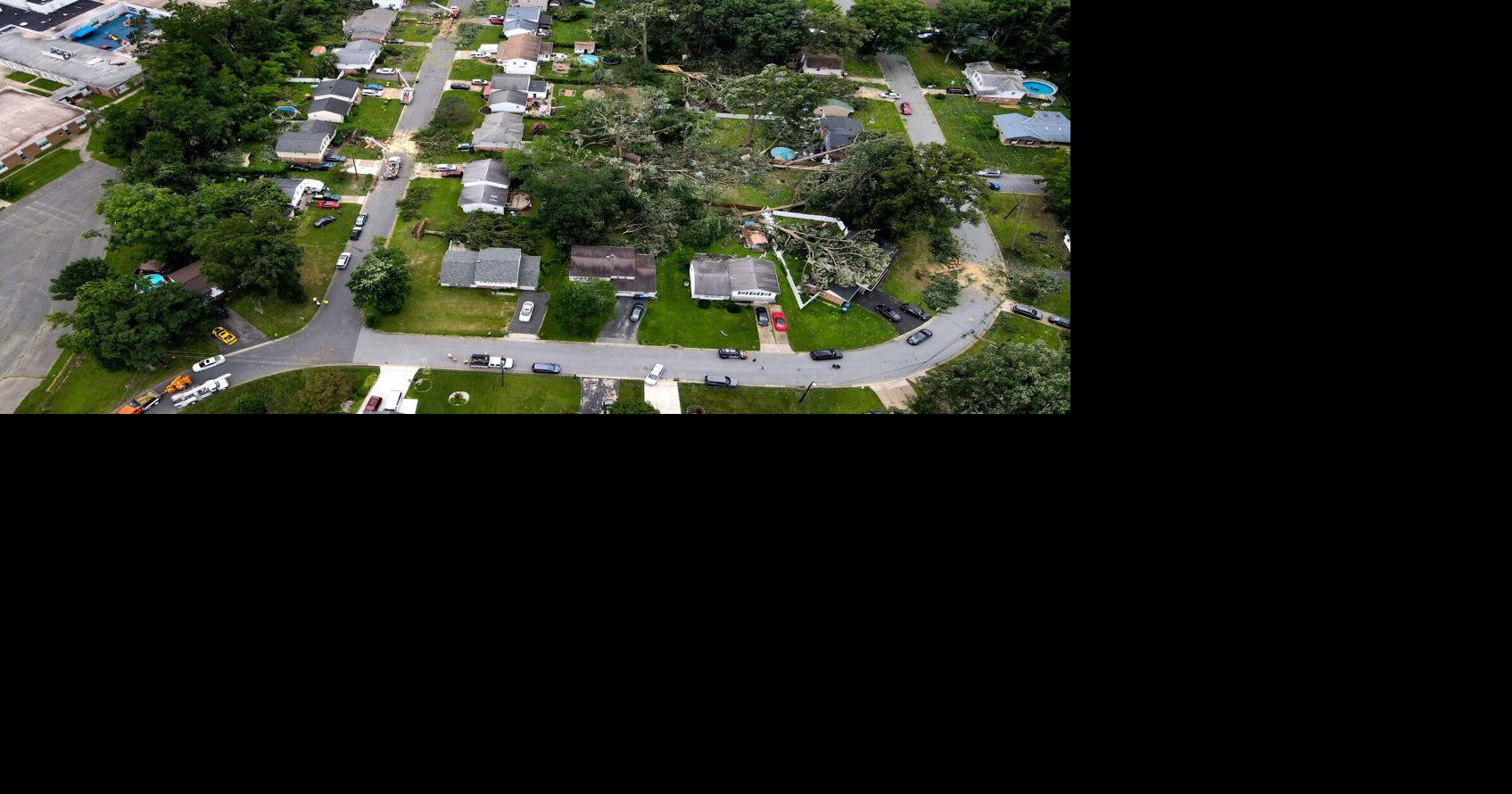'Intense microburst' that hit Brookside had wind gusts up to 95 mph ...