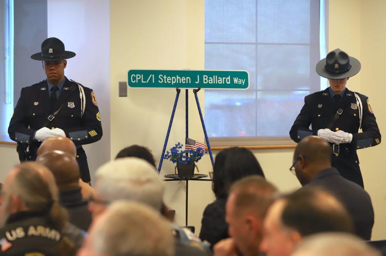 Road renamed in honor of fallen state trooper Cpl. Stephen Ballard ...
