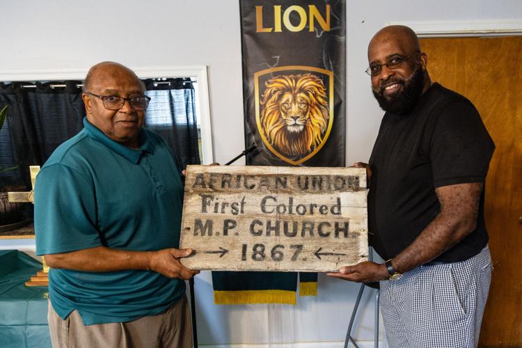 Repairs to damaged Newark church reveal historical treasures | News ...