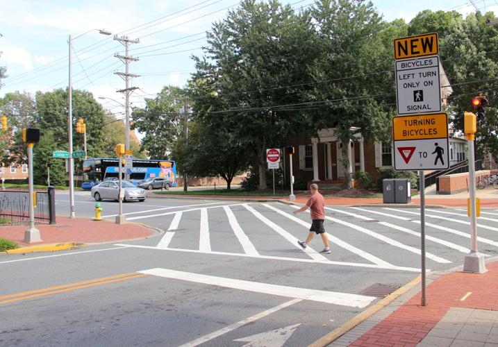 Contraflow lane gives cyclists alternative route on Main Street | News ...