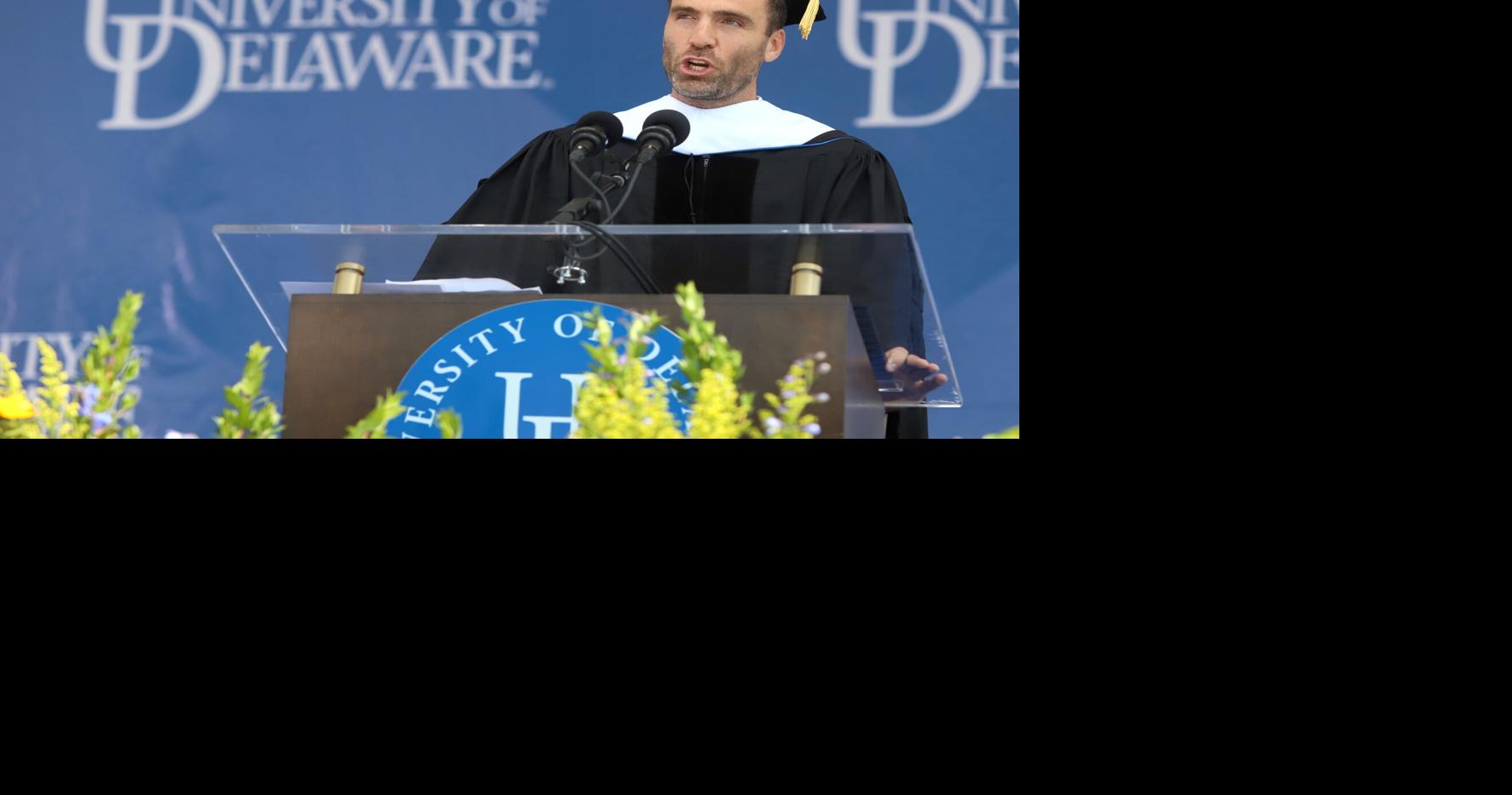 Embrace uncertainty, Joe Flacco tells University of Delaware graduates ...