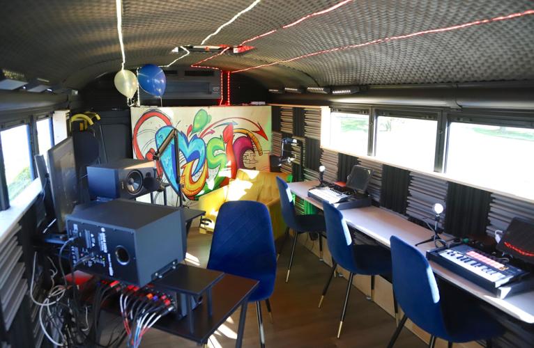 Converted school bus brings mobile music studio to kids at Boys & Girls ...