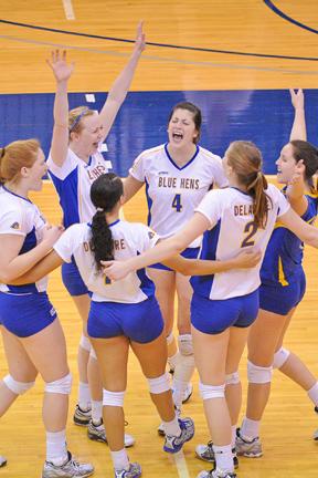 Delaware volleyball advances to second round of NCAA Tournament ...