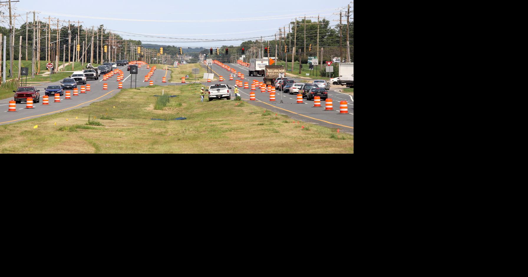 Work begins on two-year project to widen and reconstruct Elkton Road ...