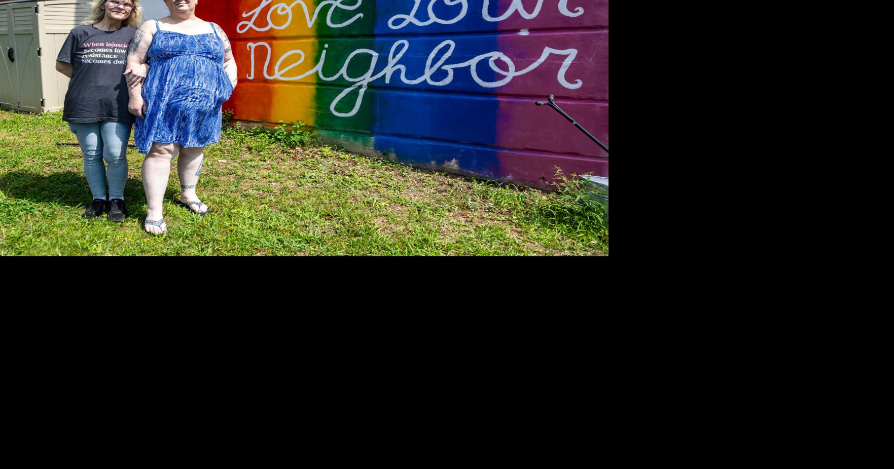 Newark couple paints mural on side of house to promote love, acceptance ...