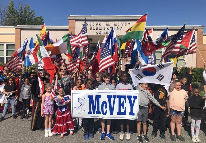 McVey Elementary's unity peace walk celebrates cultural diversity ...