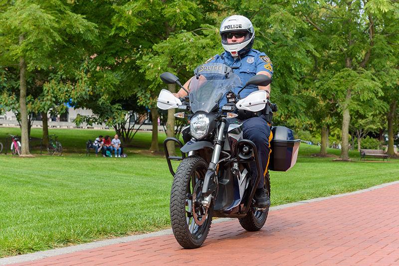 UD police department debuts electric motorcycles | News ...