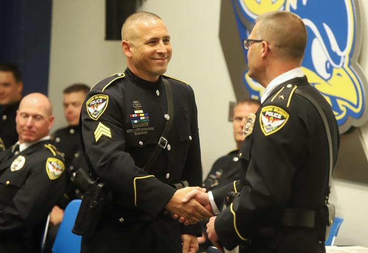 Farrall sworn in as chief of the Newark Police Department | News ...