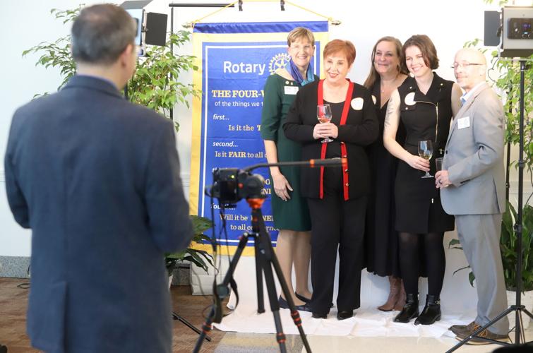 Members celebrate creation of a new Rotary Club in Newark | News ...