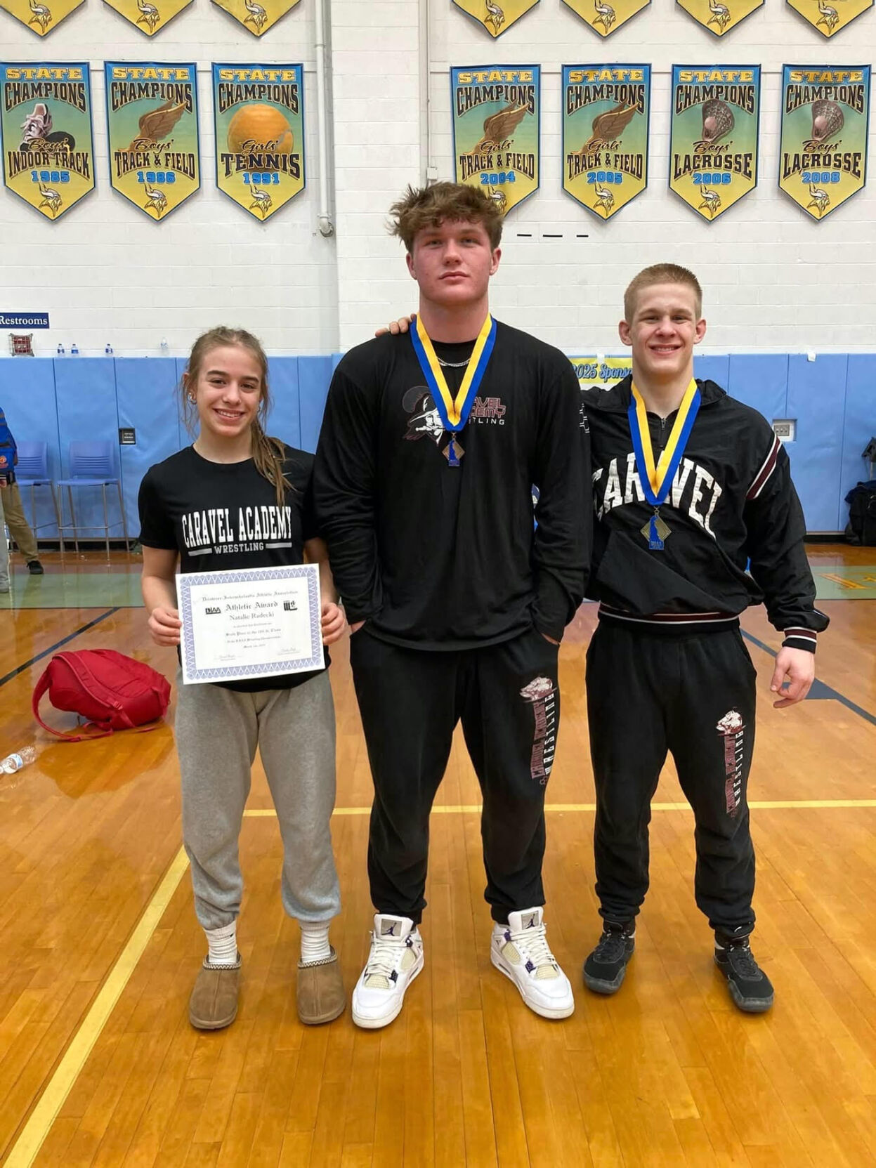 SPORTS BUZZ: Caravel siblings make wrestling history | Sports ...