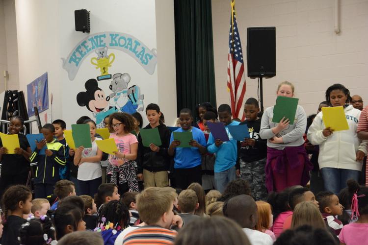 Keene Elementary dedicates library to former principal | News ...