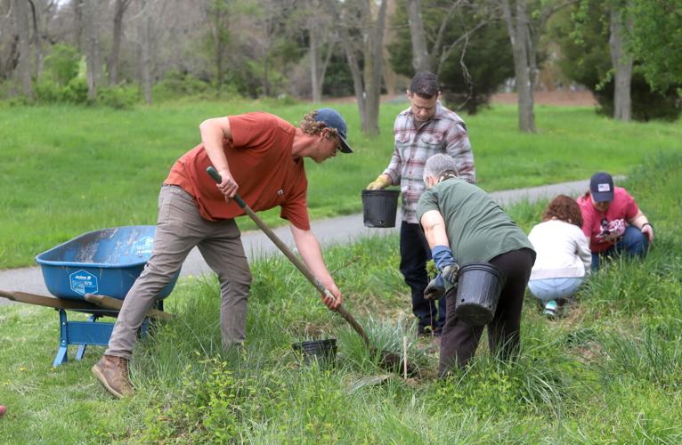 Volunteers plant hundreds of trees in Newark parks for Earth Day | News ...