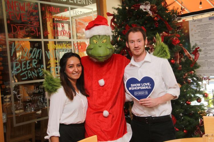 Grinch visits downtown Newark for Small Business Saturday | News ...
