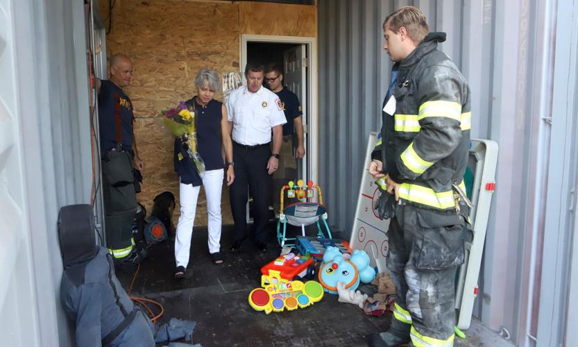 Aetna dedicates new training center in memory of fallen firefighter ...