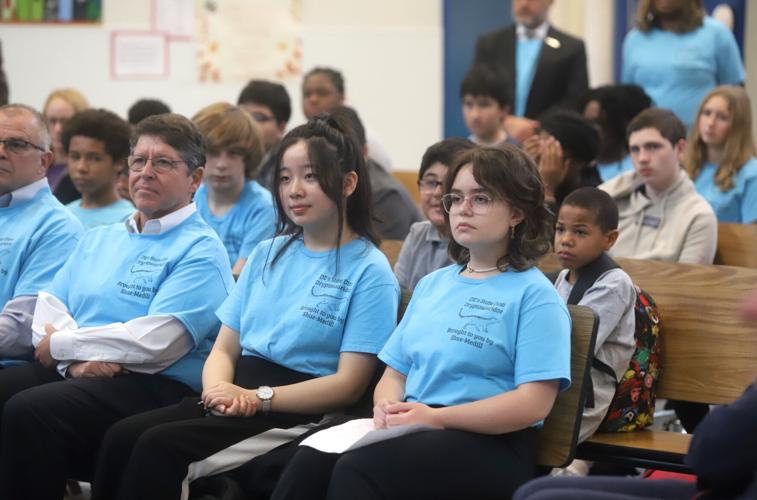 Carney signs dinosaur bill written by Shue-Medill students | News ...