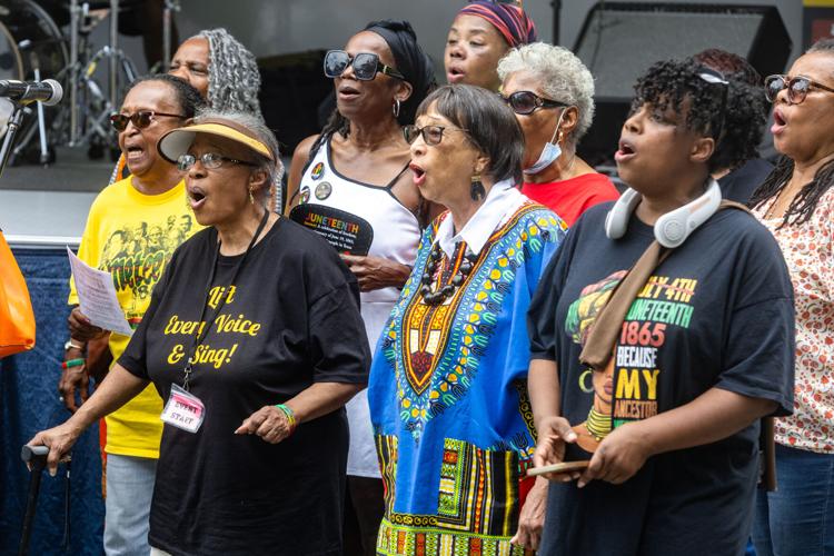 Newarkers celebrate Juneteenth at the George Wilson Center | News ...