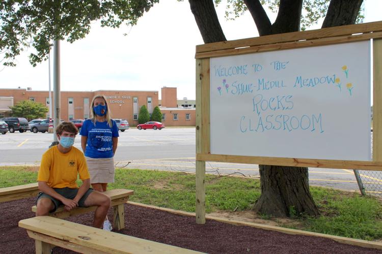 Eagle Scout candidates build outdoor classrooms for Christina students ...