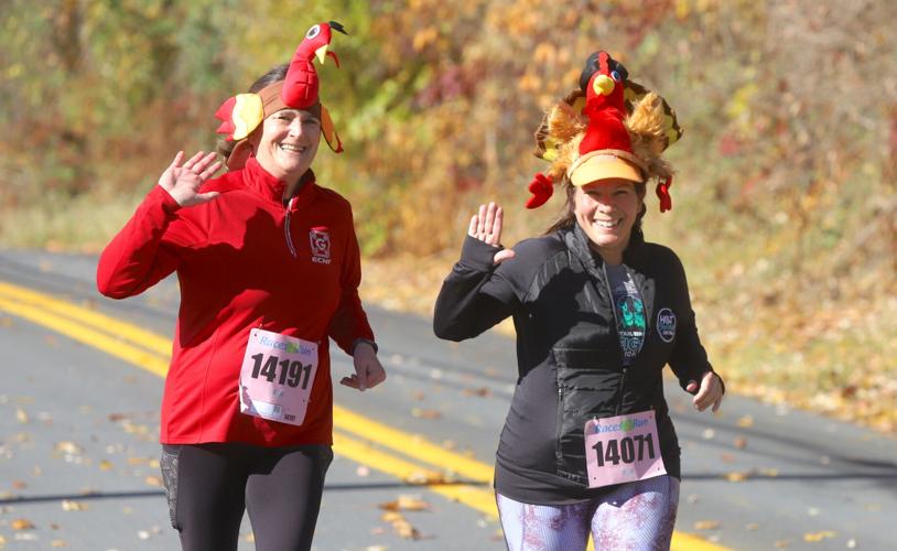 Colorful costumes abound at Newark's annual Turkey Trot | News ...