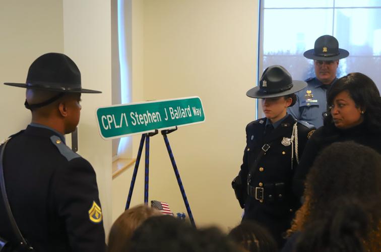 Road renamed in honor of fallen state trooper Cpl. Stephen Ballard ...