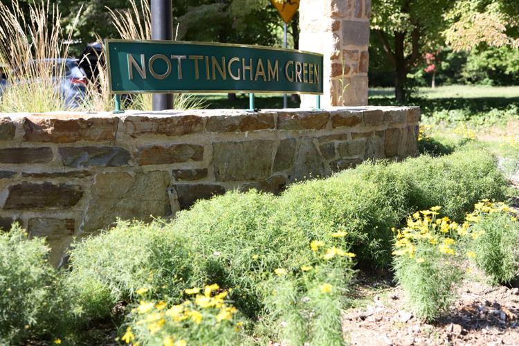 Neighbors join together to help beautify entrance to Nottingham Green ...