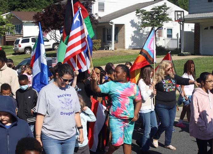 McVey Elementary's unity peace walk celebrates cultural diversity ...